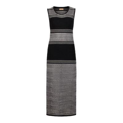 FALCONERI女士舒适优雅无袖镂空修身连衣裙DAC482B