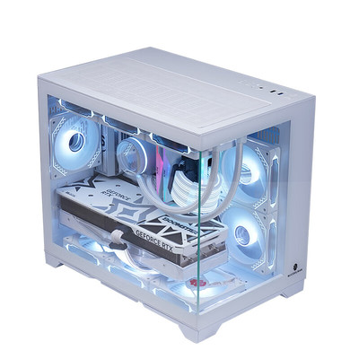玩嘉机箱matx海景房机箱孤勇者