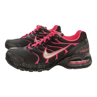 Nike/耐克正品AirMaxTorch4新款女黑粉色鞋经典跑步鞋343851-006