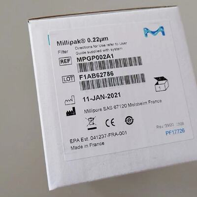 议价Millipak 密理博0.22um终端过滤器MPGP002A1 Milli-Q  IQ 700