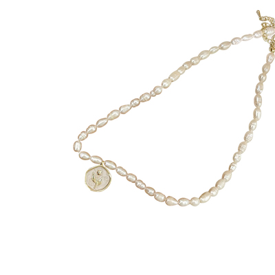 淡水真珍珠项链锁骨链