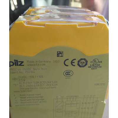 议价PILZ 皮尔兹安全继电器 PNOZ S4 型号750104 全新现货