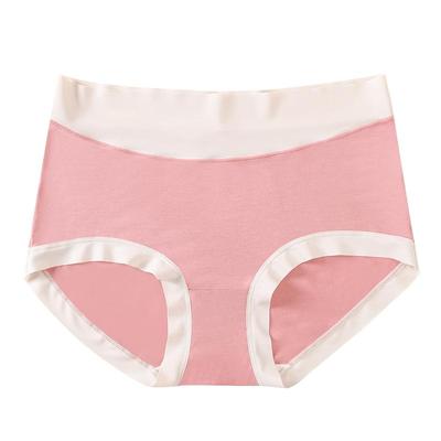 莫代尔内裤女抗菌夏季女生收腹