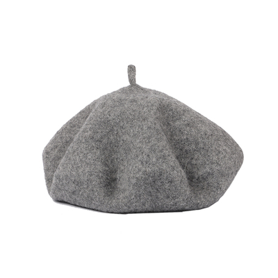 儿童贝雷帽羊毛呢宝宝南瓜