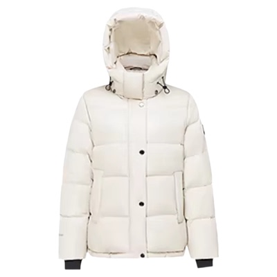 波司登泡芙羽短款女士高蓬羽绒服