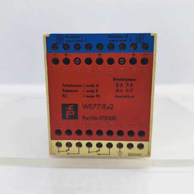 PEPPERLFUCHSWE77EX2隔离器开关放大器01543S230VAC