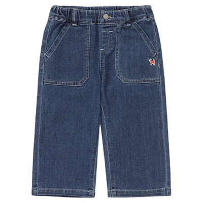 BLUEDOG宽松直筒牛仔裤