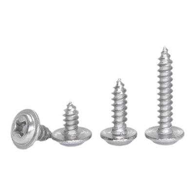 精密镀镍微型电子圆头自攻小螺丝