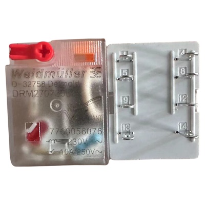 八脚继电器魏德米勒220V