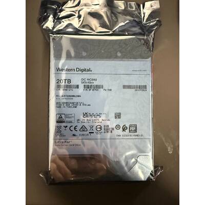 WD Ultrastar DC HC560 20TB企业级硬