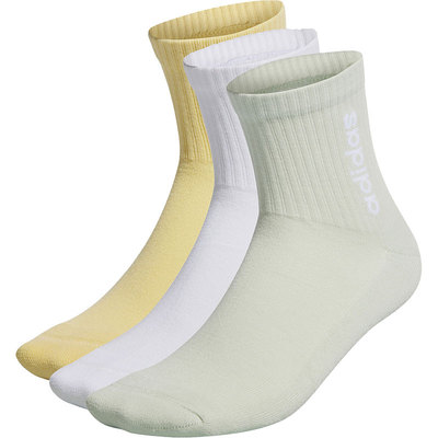 阿迪达斯男女中筒运动袜