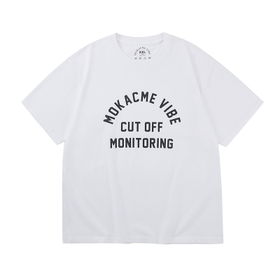 MOKACME街头潮流爆裂印花短袖