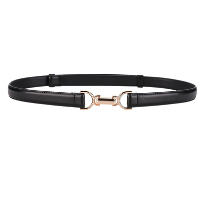 简束纯牛皮自由调节百搭腰带女