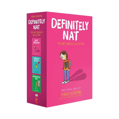 英文原版 Definitely Nat The Nat Enough Collection Nat Enough #1-3 Box Set 不够自信的娜塔莉3册盒装 英文版 进口英语原版书