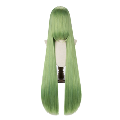 曼柒殿阁游戏动漫绿色系cos假发