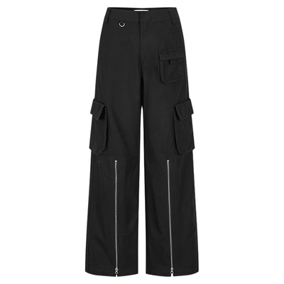 MOUSSY 春季新品中低腰拉链工装裤多口袋休闲裤028ISX31-1791