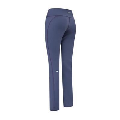 ANNA SUI安娜苏运动 高腰弹力紧身微喇修身运动长裤外穿女瑜伽裤