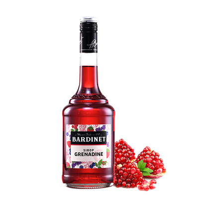 鸡尾酒调酒必得利红石榴糖浆