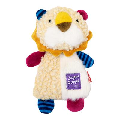 贵为gigwi狗狗玩具suppa puppa响纸狮子狐狸发声耐咬毛绒解闷玩具