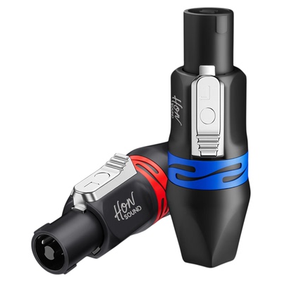 宏尚德四芯音箱接头专业卡侬头