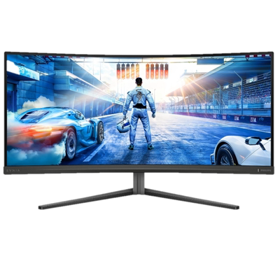 飞利浦34M2C5500Q曲面电竞显示器