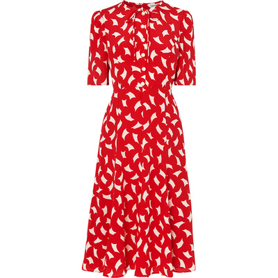 l.k.bennett法式真丝连衣裙