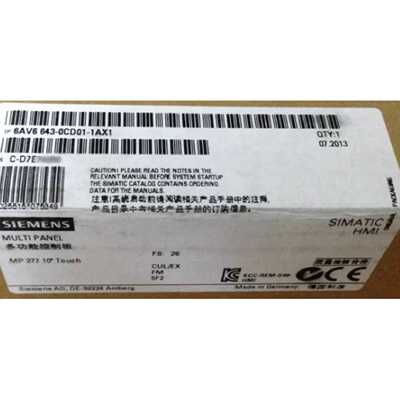 议价西门子6AV6643-0CD01-1AX0P27710触摸屏 6AV66430CD011AX1议