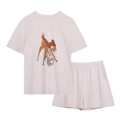 【断码清仓】ubras睡衣家居服棉莫代尔家居服 短袖情侣套装睡衣