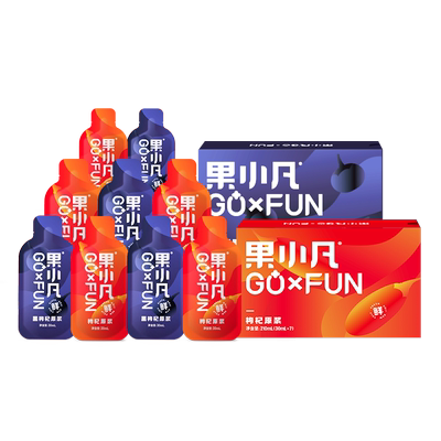 百瑞源果小凡早红晚黑枸杞原浆