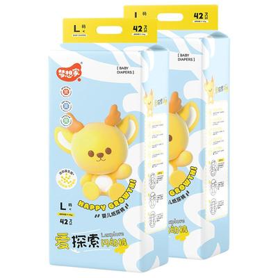 梦想家爱探索益生菌纸尿裤拉拉裤