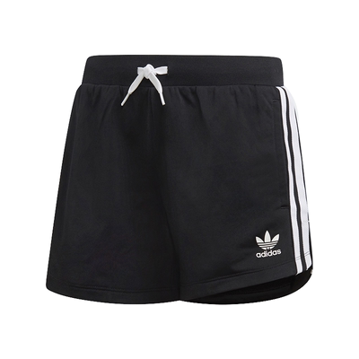 阿迪达斯童装女大童运动短裤