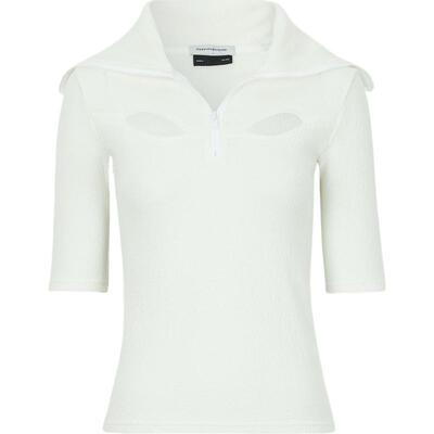 【折扣】The World is Your Oyster 女士挖剪棉质针织上衣