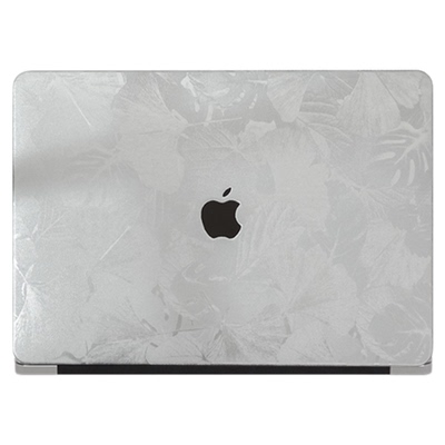 雷雕皮革银白苹果电脑保护套适用于MacBookProM4 142024MacBookM1Pro13Air13MacBookM2M3Air15Mac独特电脑壳