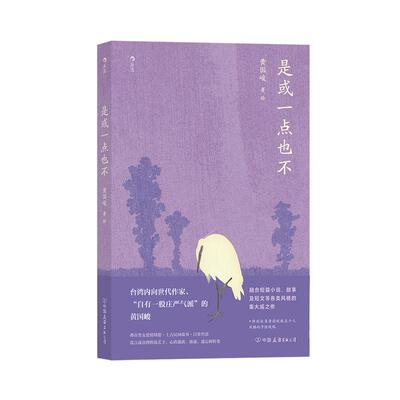【收录黄国峻手绘线稿】《是或一点也不》台湾作家黄国峻的遗作，全书共收录25篇作品（小说12篇，故事8篇，短文5篇）。后浪