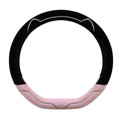 大众专用方向盘套轻奢短毛绒亲肤