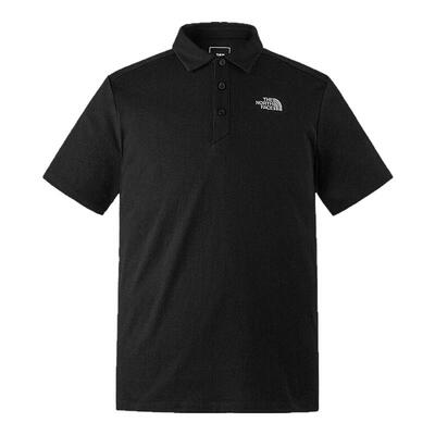 北面休闲透气刺绣logo纯棉POLO衫