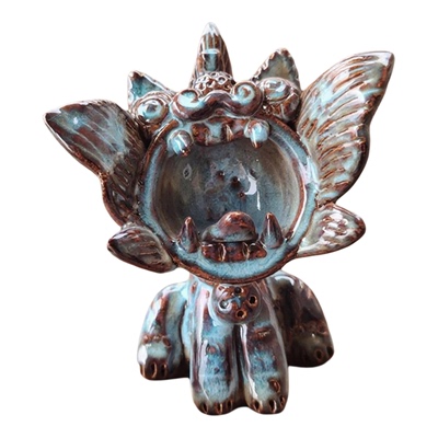 云南大理非遗文创纯手工陶瓷神兽