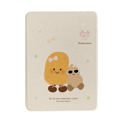 简约可爱土豆花生适用苹果平板壳