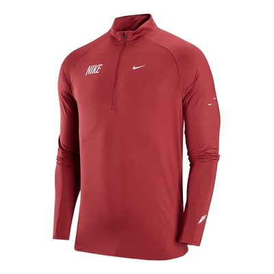 NIKE耐克马年限定新年红色男女速干半拉链立领跑步卫衣IQ3818-613