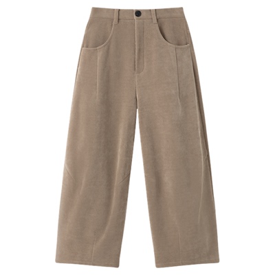 RUISHI灯芯绒加厚九分裤香蕉裤