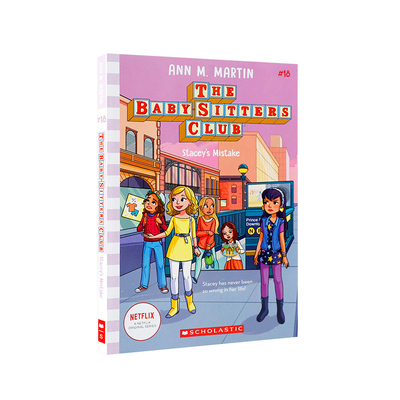 预售英文原版The Baby-Sitters Club保姆俱乐部#18：Stacey's Mistake 奈飞2020同名高分美剧原著 青少年课外阅读幽默章节文字小说
