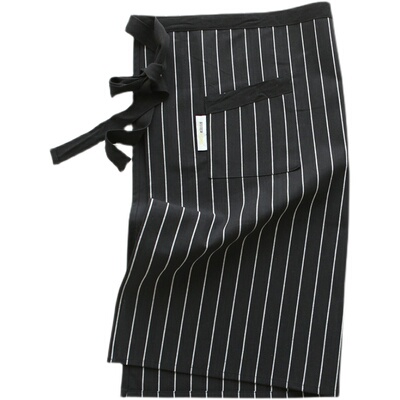 8301纯棉厨房工作服半身围腰围裙