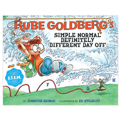 【现货】鲁布·戈德堡的简单正常不同的休息日英文儿童绘本虚构类进口原版外版书精装Rube Goldberg’s Simple Normal Defin