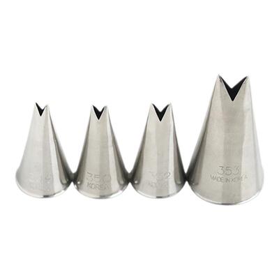 韩式裱花嘴叶子多肉蛋糕烘焙工具