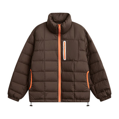 NBN轻量化撞色排骨羽绒服内搭冬