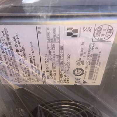 议价SGDV-170DE1A 400V伺服驱动器5KW功率，原装质保拍前议价
