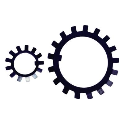 多脚止垫圈太阳黑色DIN5406德标