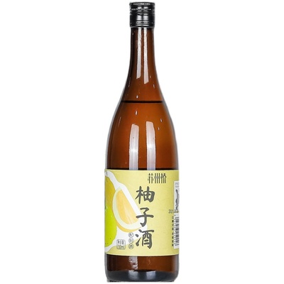 苏州桥柚子酒瓶装6度果酒女士酒