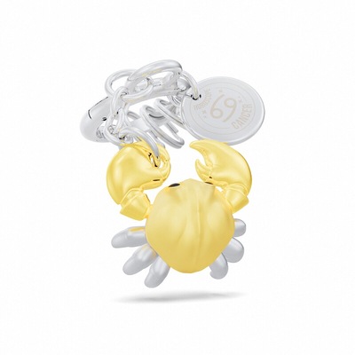 巨蟹座钥匙扣包包挂件生日礼物