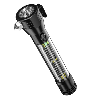 AIC太阳能应急手电筒强光充电